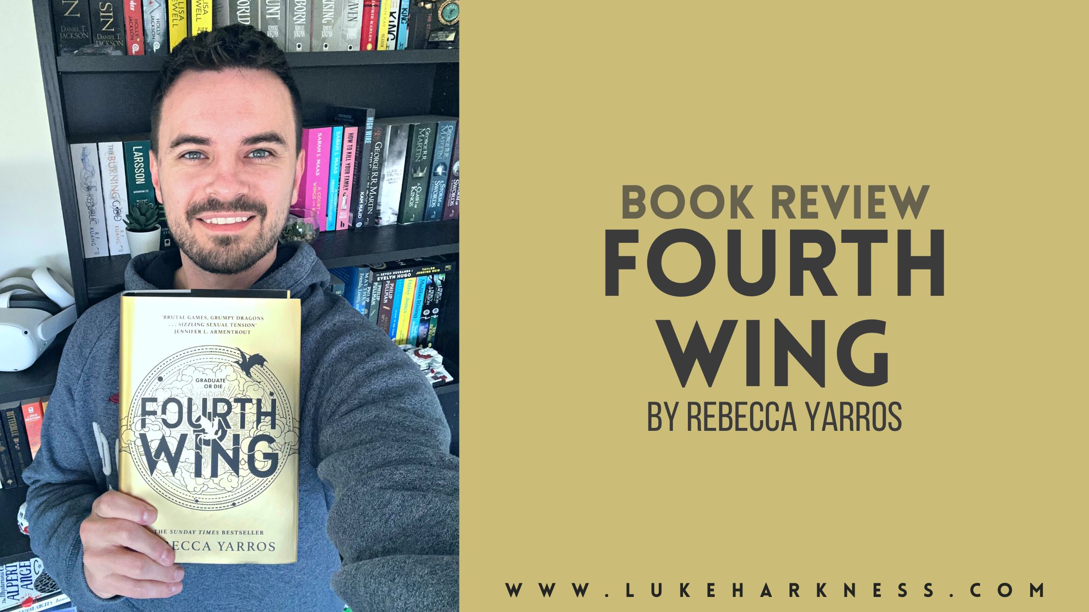 The Fourth Wing by Rebecca Yarros book review - Luke’s Blog