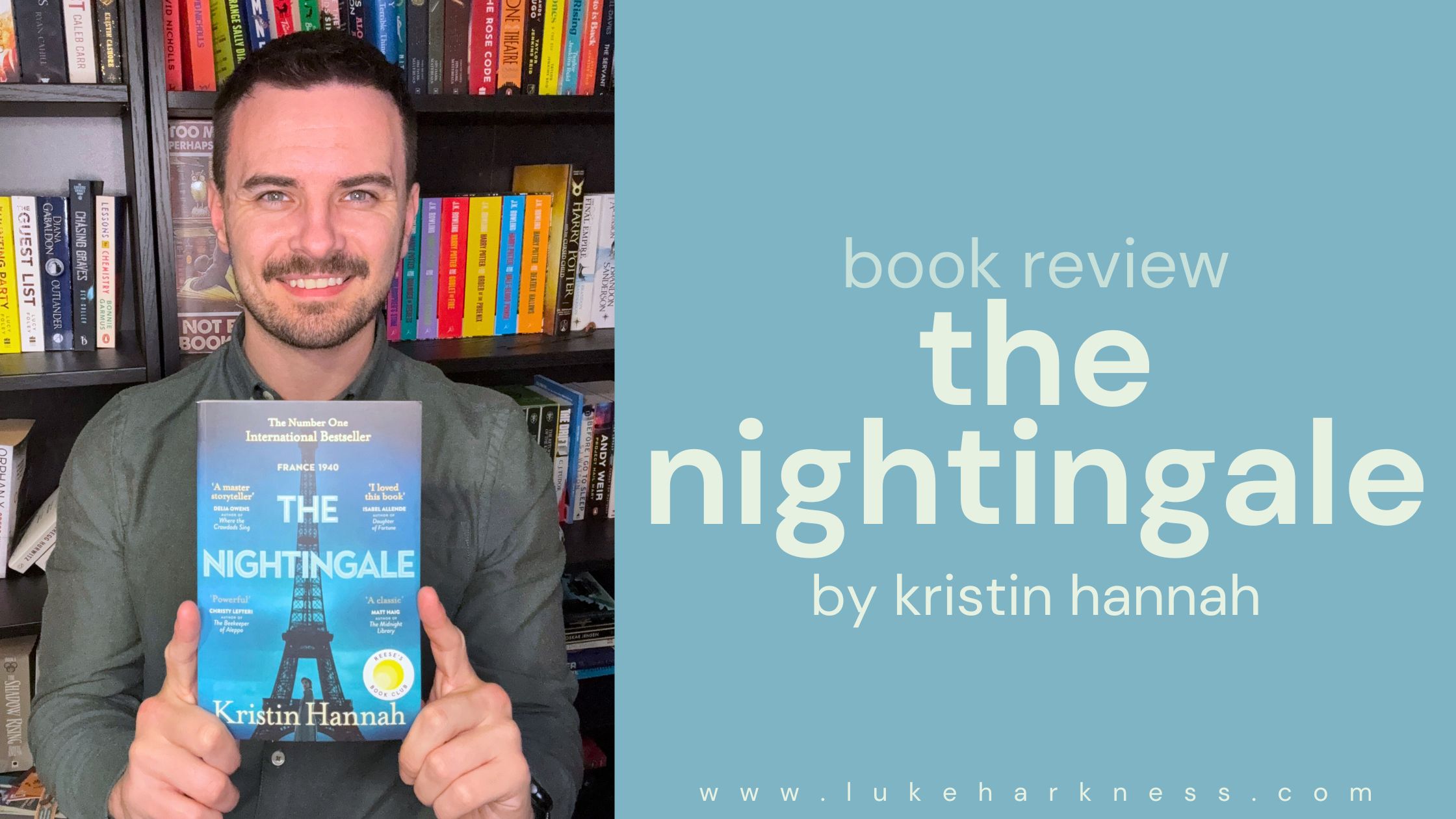 The Nightingale by Kristin Hannah book review - Luke’s Blog